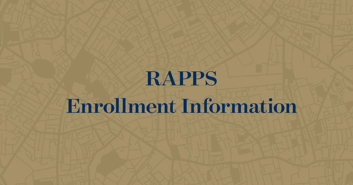 Rural Access to Primary and Preventive Services (RAPPS) Program Enrollment Information - D & Co ...