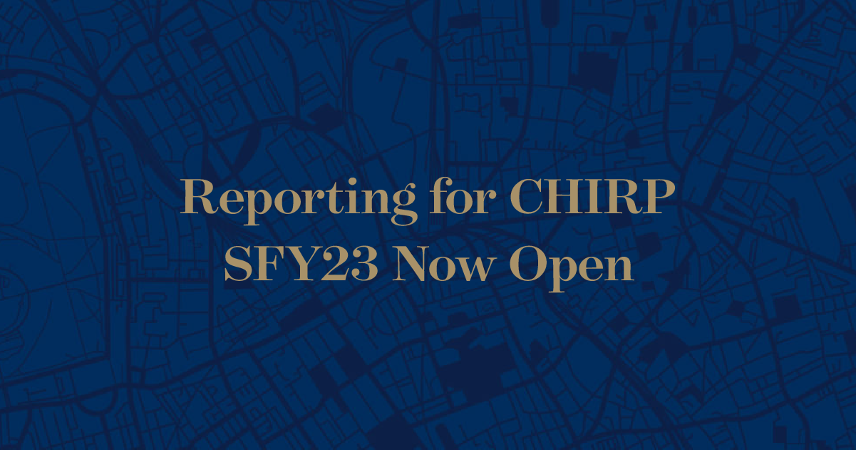 Reporting for CHIRP SFY23 Now Open - D & Co. LLP | Discovery